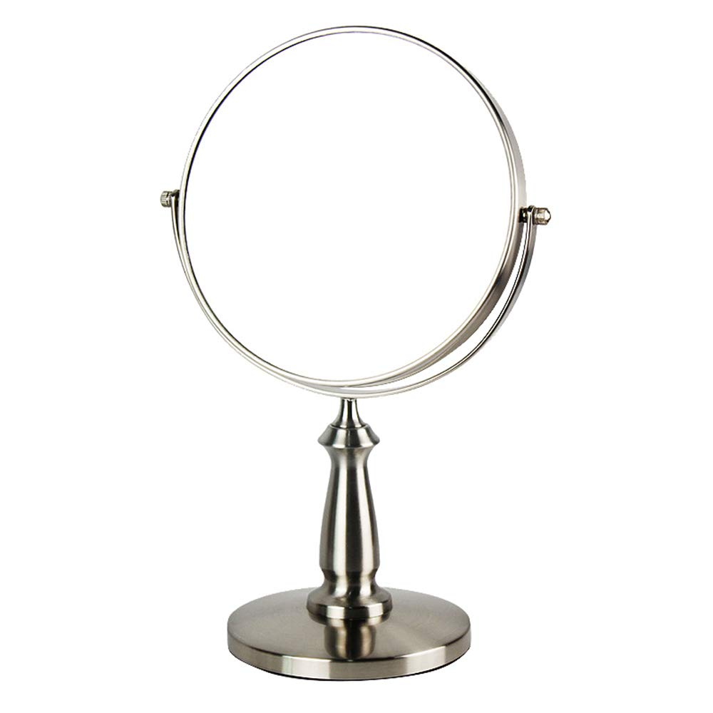 DITUDO Mirrors Led Makeup Mirror Lighted Vanity Mirror with Magnifying, Double Sided Mirror with Stand,Degree Rotation