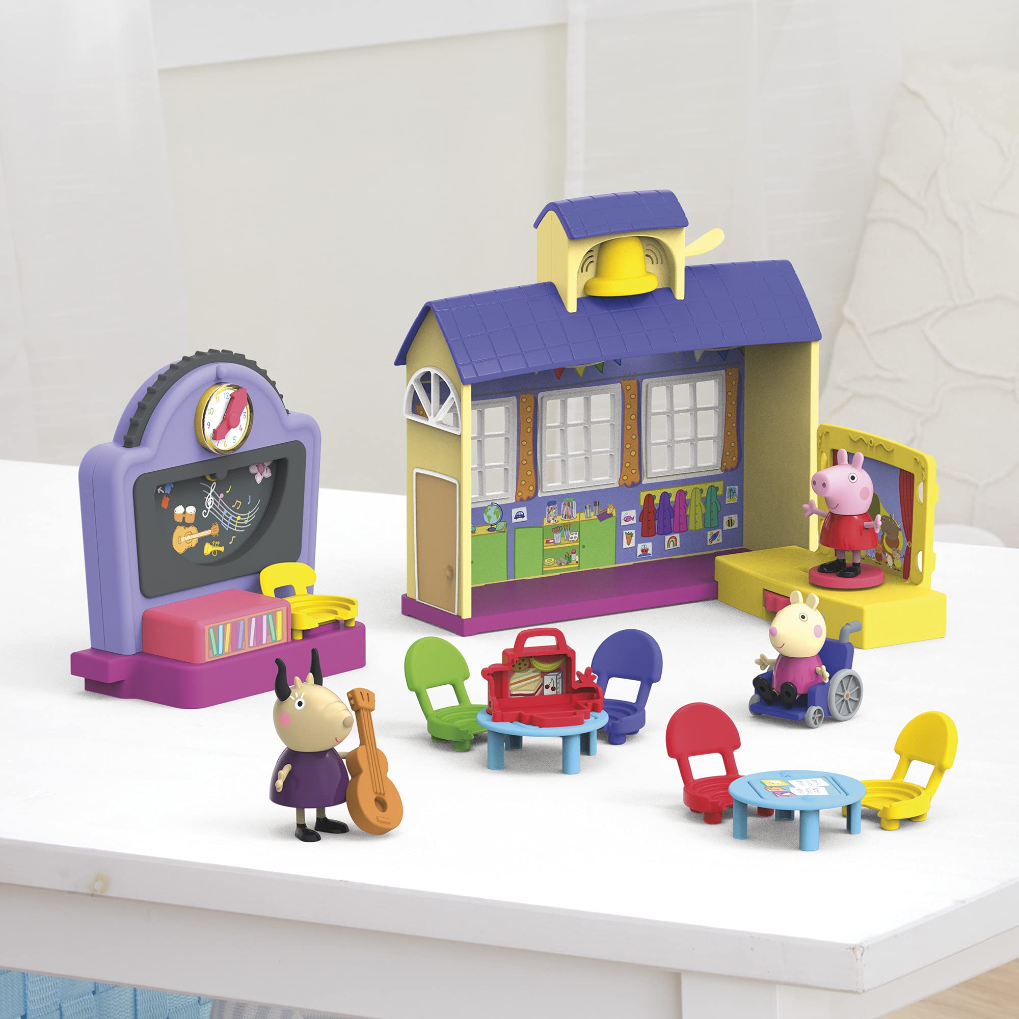 Peppa Pig Peppa’s Adventures School Playgroup Preschool Toy, with Speech and Sounds, Back to School Gifts for Kids, Classroom Toys, Ages 3+