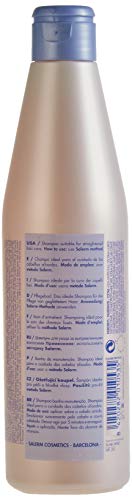 Salerm - Keratin Shot - Sulfate-Free Shampoo - 500 ml - Preparation and Maintenance for Keratin Straightening Treatment - Smooth and Shiny Hair
