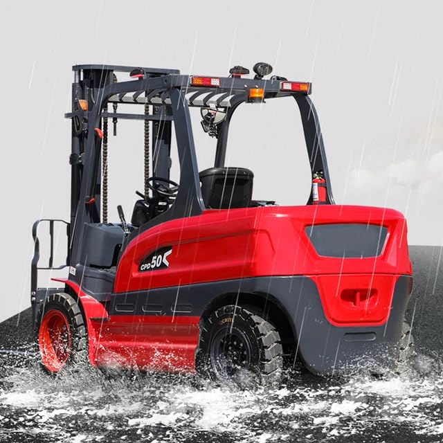 CPD35 60V Electric Forklift Truck, 3 Meter Lifting Height, Black
