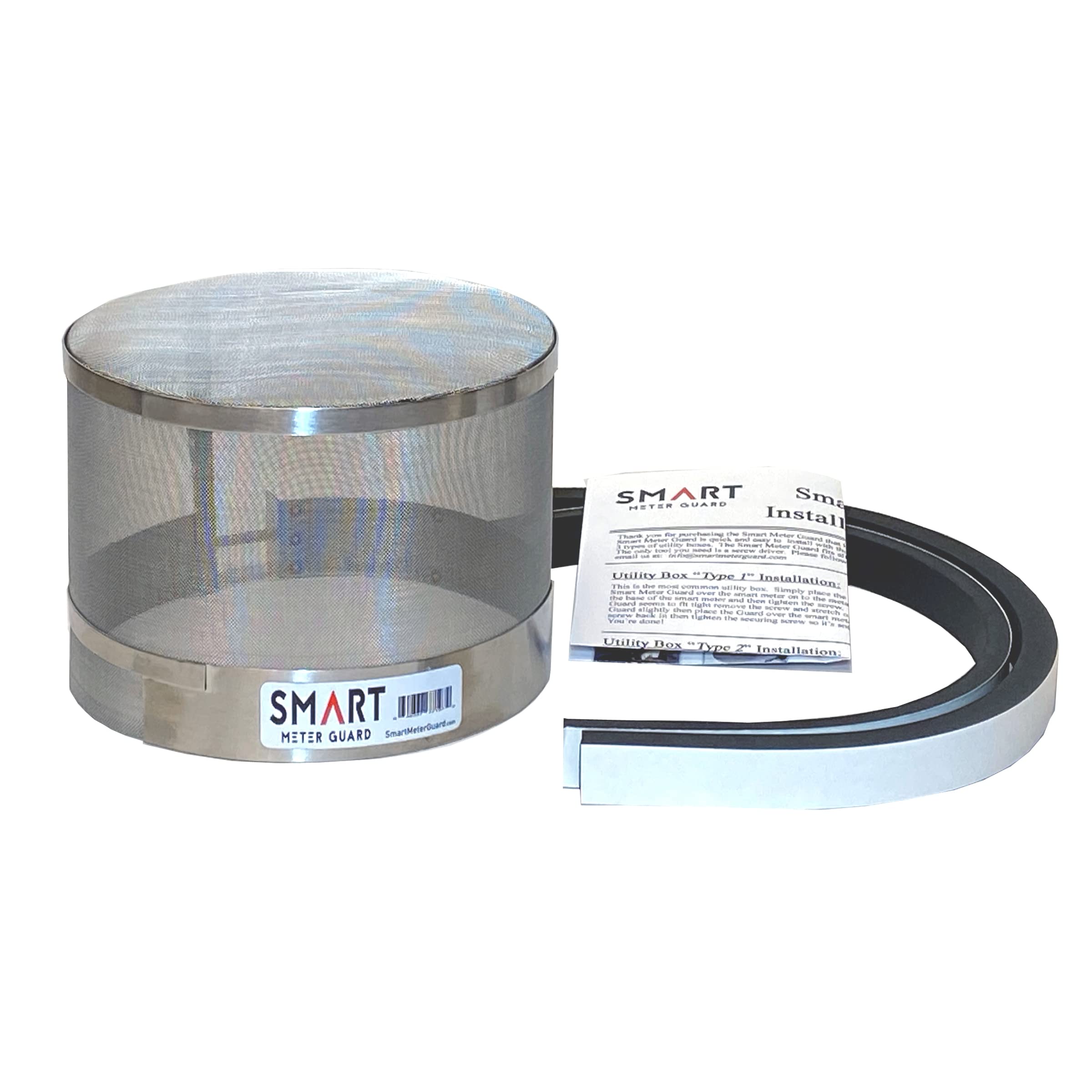 Smart Meter Cover Guard Shield and Blocks EMF Smart Meters emit - (Made in The USA) Blocks Smart Meter EMF. Invented by us, All Other "Covers" are Copies.