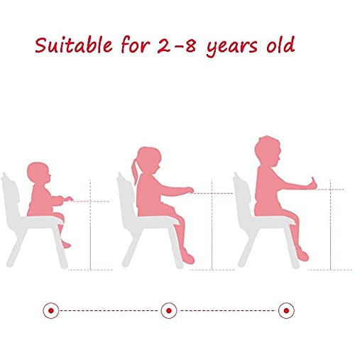 Walnut Plastic Children Table and Chair Set Chairs Furniture Sets Kids Chair and Study Table Sets Dinner Toy Furniture Set Height Adjustable