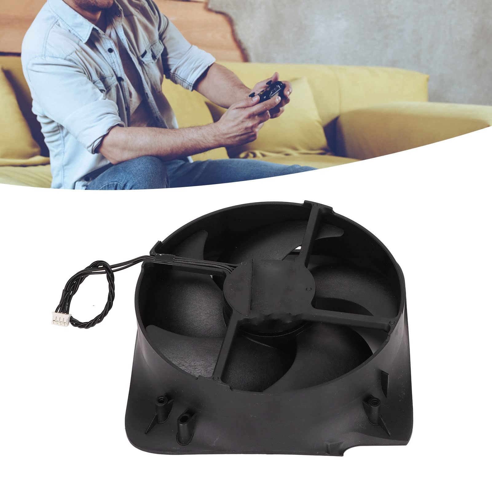 Case Fan,PC Fans Cooling Radiator Fast Heat Dissipation Quiet Replacement Internal Cooling Fan for Xbox Series X