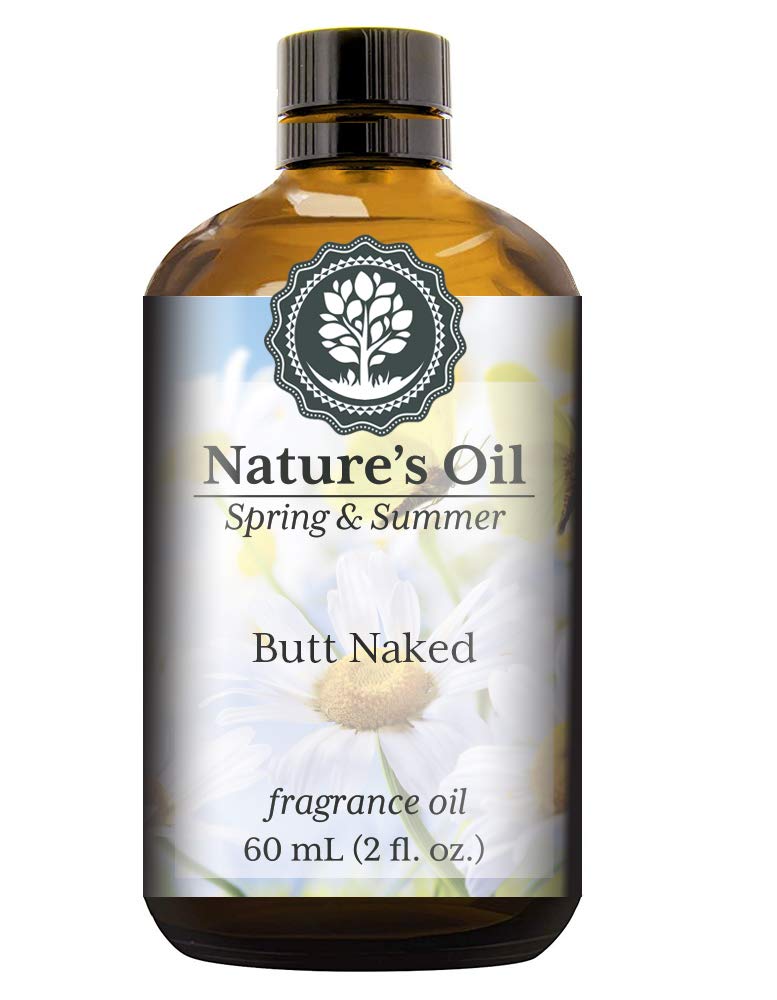 Butt Naked Fragrance Oil (60ml) for Diffusers, Soap Making, Candles, Lotion, Home Scents, Linen Spray, Bath Bombs, Slime