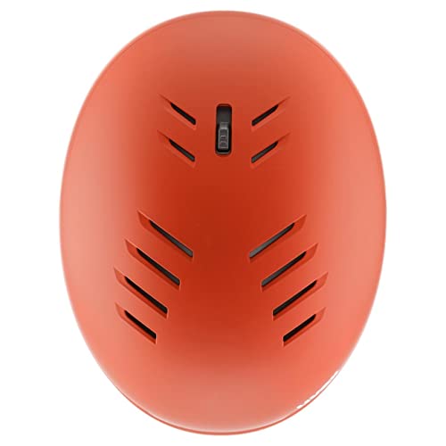 uvex Wanted, Adjustable ski & Snowboard Helmet with closable Ventilation System for Women & Men, Fierce red Stripes mat, Medium
