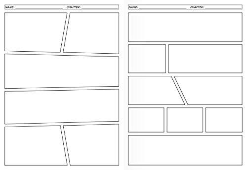 Piccadilly Comic Sketchbook | Guided Artistic Sketchbook & Instructions | Draw Your Own Comic Book | 204 Pages