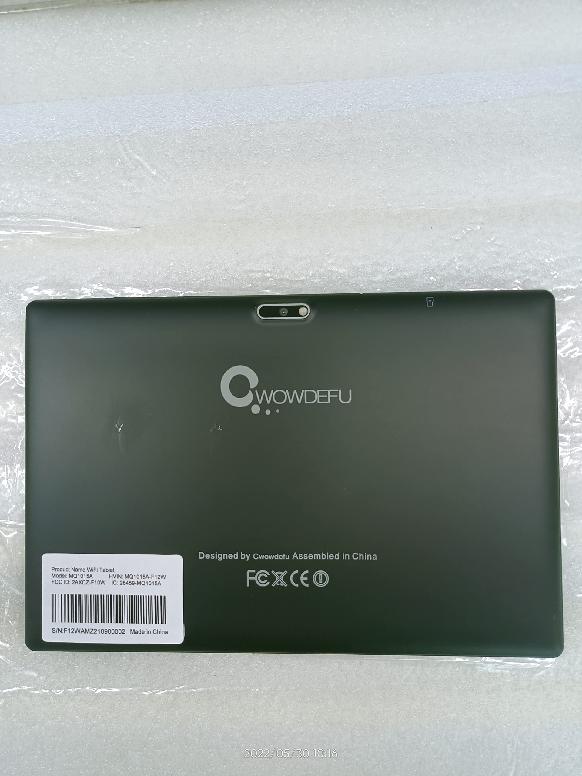 CWOWDEFU 10 Inch Tablet with Case Included, Android Tablet 3GB RAM 32GB Touchscreen Tablette Computer WiFi Tabletas 10.1 inch Tablet Kids (Black)