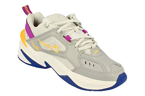 Nike Womens M2K Tekno Running Trainers AO3108 Sneakers Shoes (UK 6.5 US 9 EU 40.5, Light Smoke Grey Photon dust 018)