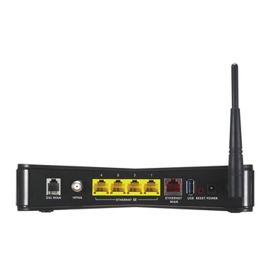 ZyXEL DSL Modem, Wireless Router 802.11n with 4-Ports and HPNA3.1 [VSG1435]