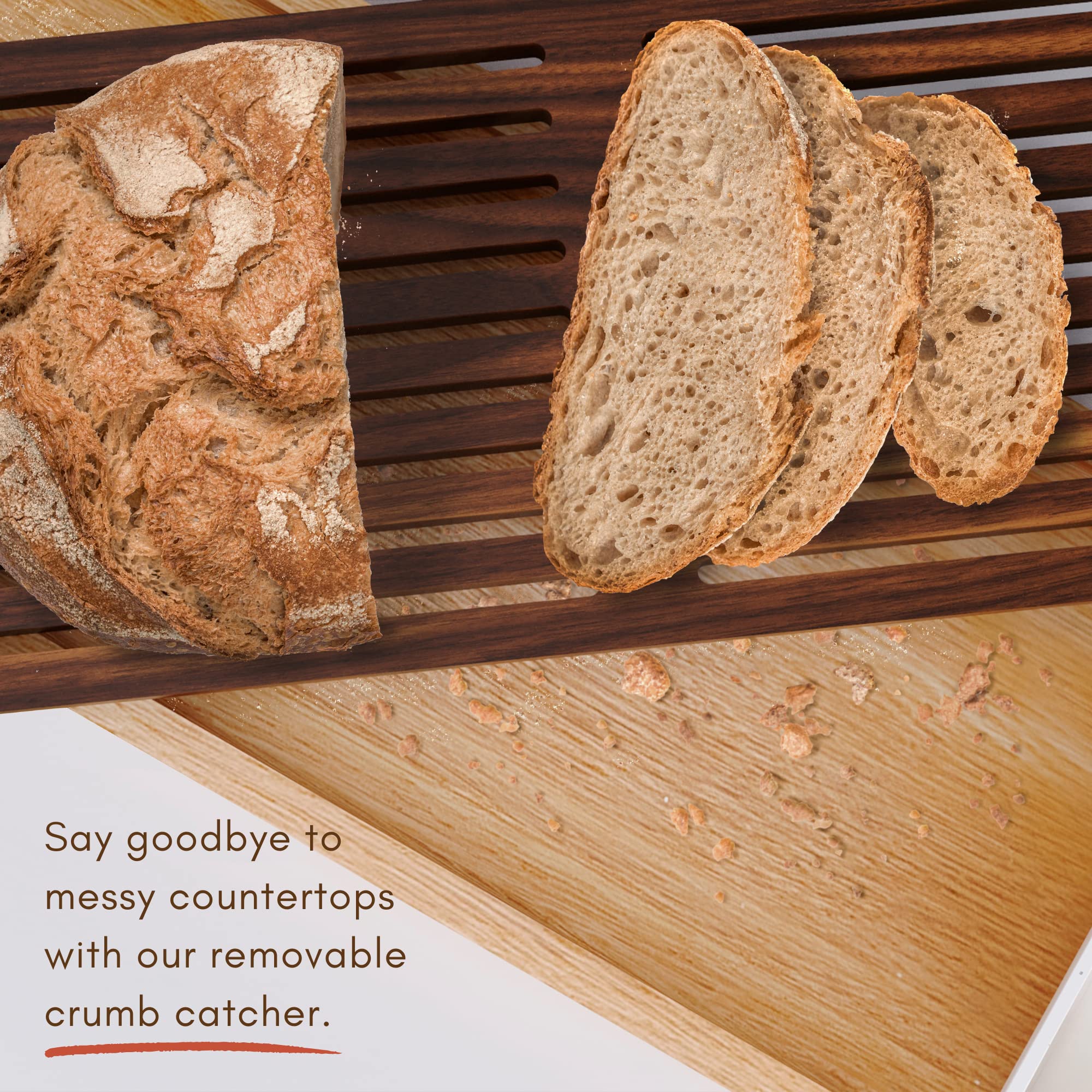 Bread Board and Appetizer Serving Tray with Dipping Bowls. Wooden Serving Platter Ideal for Cheese, Charcuterie, Fruit, Snacks, Chip and Dip. Perfect Wedding or Housewarming Gift by Ziruma.