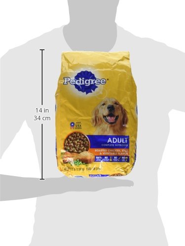 PEDIGREE Complete Nutrition Adult Dry Dog Food Roasted Chicken, Rice & Vegetable Flavor Dog Kibble, 3.5 lb. Bag