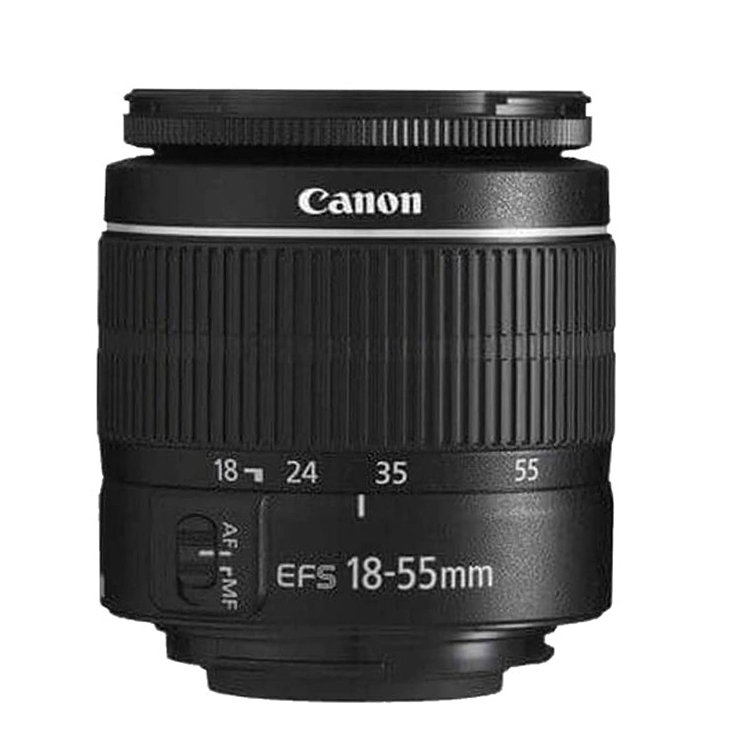 Canon EOS 2000D (Rebel T7) DSLR Camera w/EF-S 18-55mm F/3.5-5.6 Zoom is II Lens + 64GB Memory + Back Pack Case + Tripod, Lenses, Filters, & More (28pc Bundle) (Renewed)