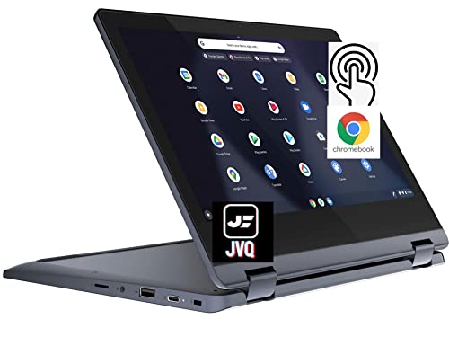 Lenovo Newest Flex 3 11.6" HD Touchscreen 2-in-1 Chromebook, MediaTek 8-Core MT8183 CPU(Up to 2.0GHz), 4GB RAM, 320GB Space(64GB eMMC+256GB Card), WiFi, Bluetooth, Webcam, USB-C, Chrome OS+JVQ MP
