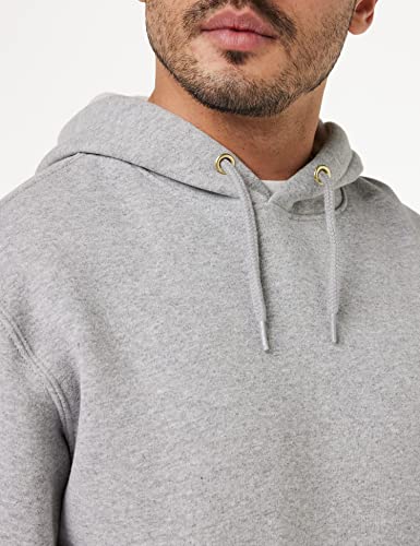 Carhartt Men's Loose Fit Midweight Sweatshirt, Heather Grey, Large Tall