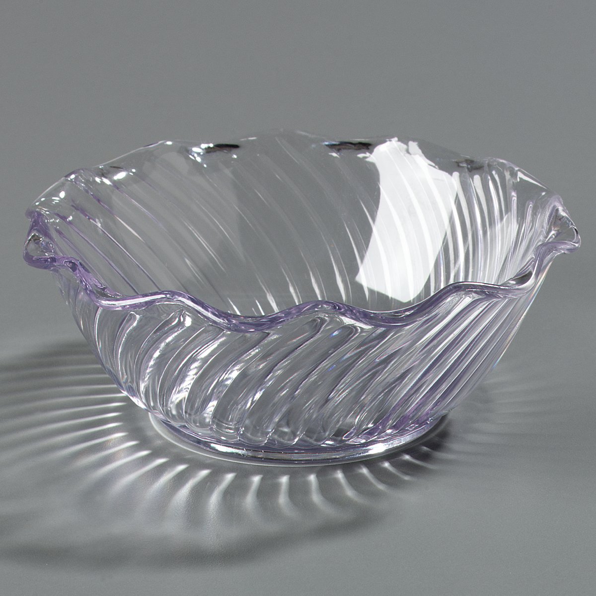 Carlisle FoodService Products 453307 Plastic Dessert Bowls, 13 oz, Clear