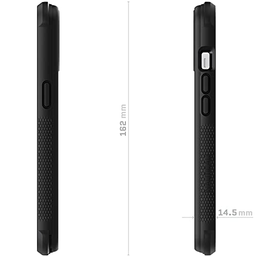 Ghostek NAUTICAL iPhone 13 mini Case Waterproof with Screen Protector, Belt Clip Holster, and MagSafe Magnet Built-in Protective Full Body Cover Designed for 2021 Apple iPhone13mini (5.4 inch) (Black)