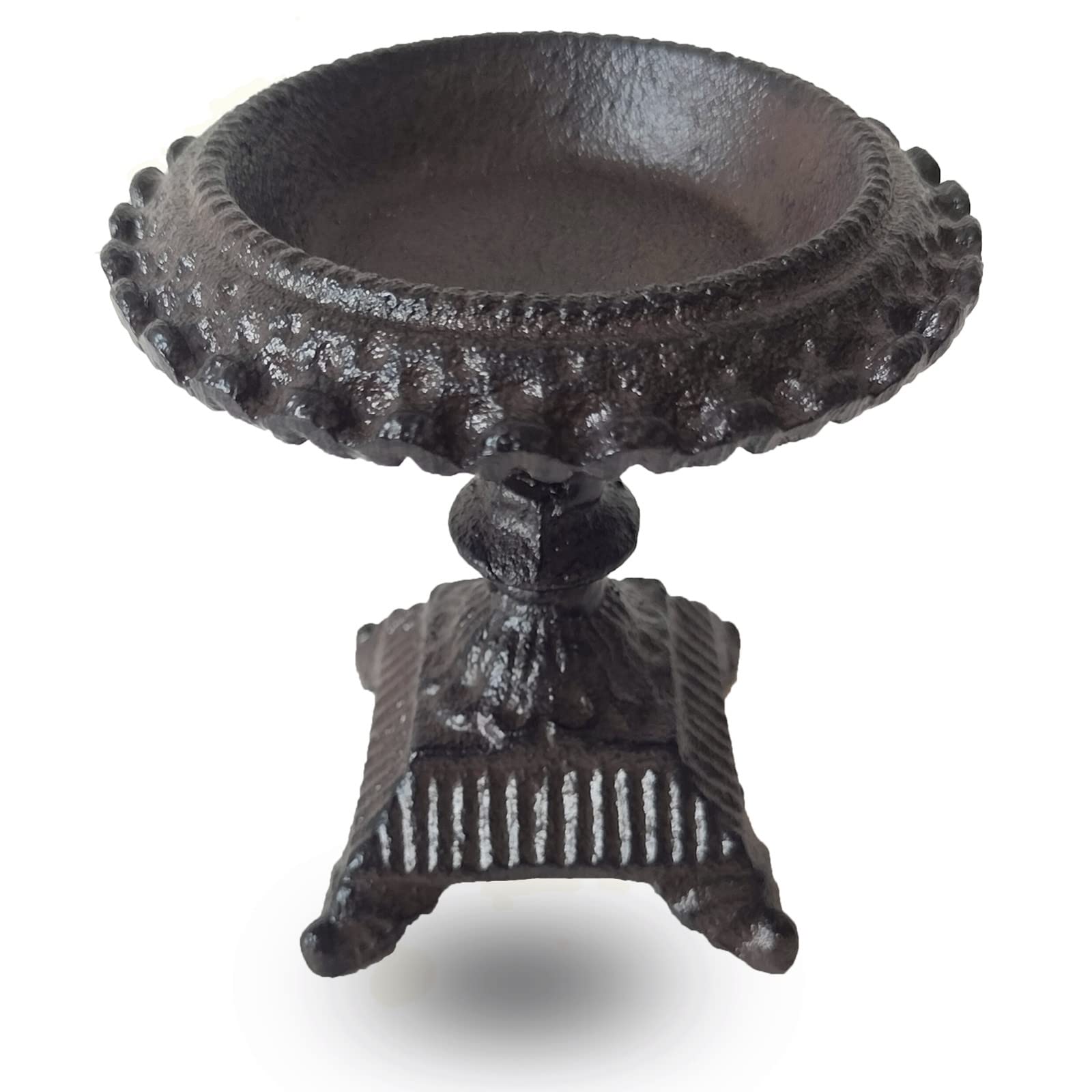 Rustic Cast Iron Bird Candle Holder, SYCYULAN Metal Tealight Votive Candle Holders, Vintage Metal Candlestick Holder for Home Garden Table Centerpiece, Tabletop Decorative Candle Stands (Set of 2)