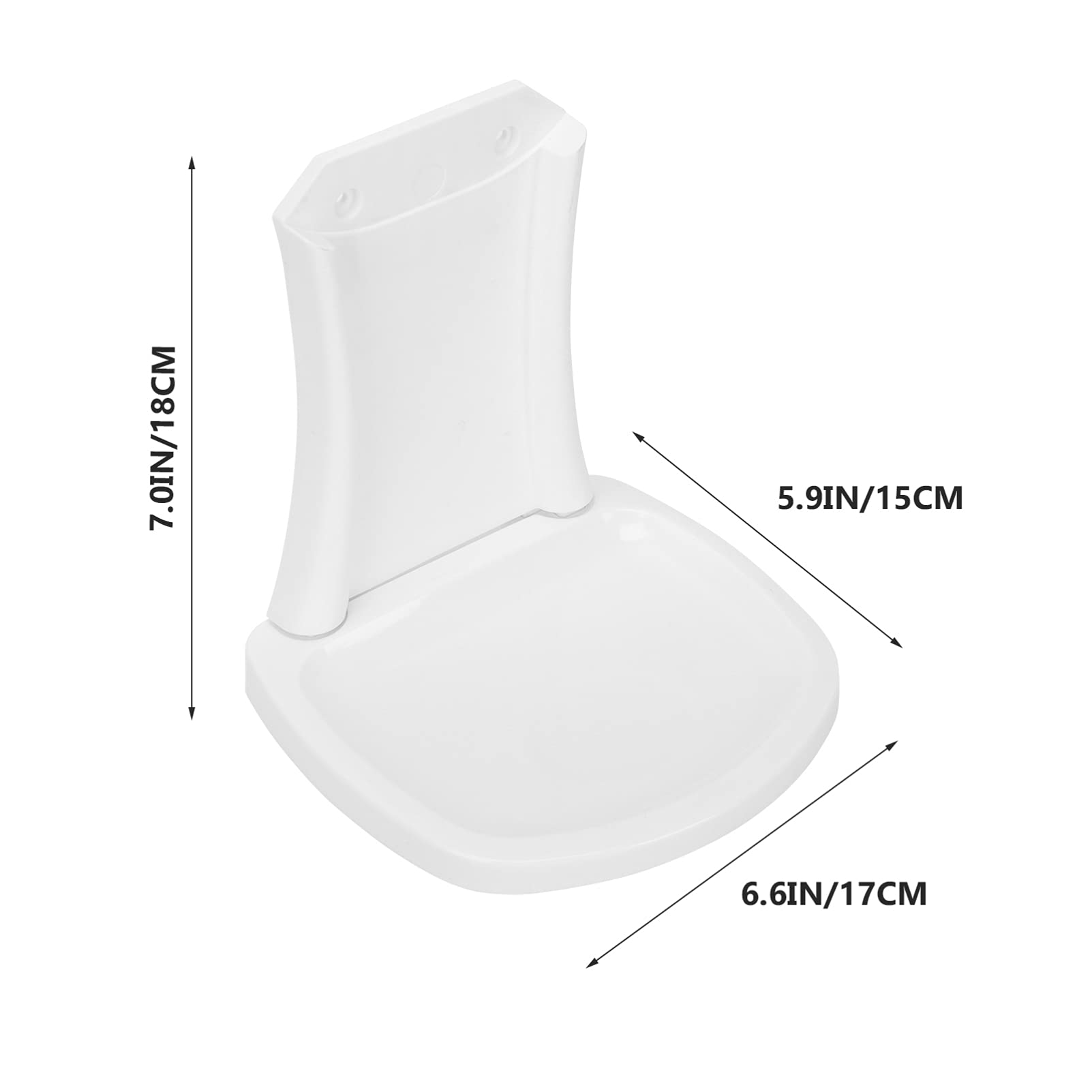 Cabilock 1pc Soap Dispenser Tray Commercial Drip Tray Wall Drip Tray Wall Mounted Holder Soap Dispenser Bracket Hands Washer Trays Washing Machine White Water Tray Plastic Office