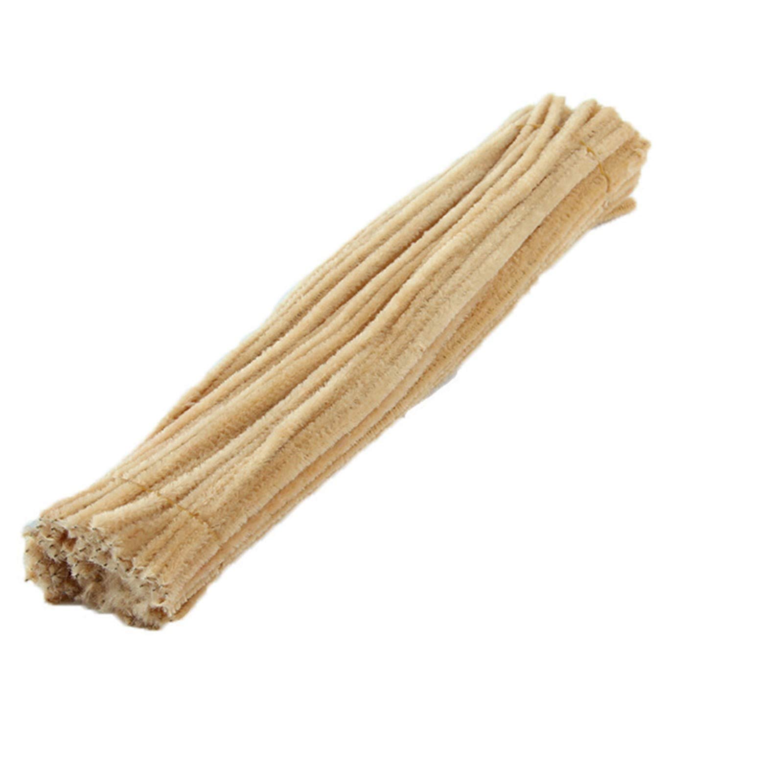 Pipe Cleaners 100 Pcs Chenille Stems Solid Color Set For Pipe Cleaners Fun Diy Arts Crafts Decorations Creative Crafts(A#a-Multicolor)