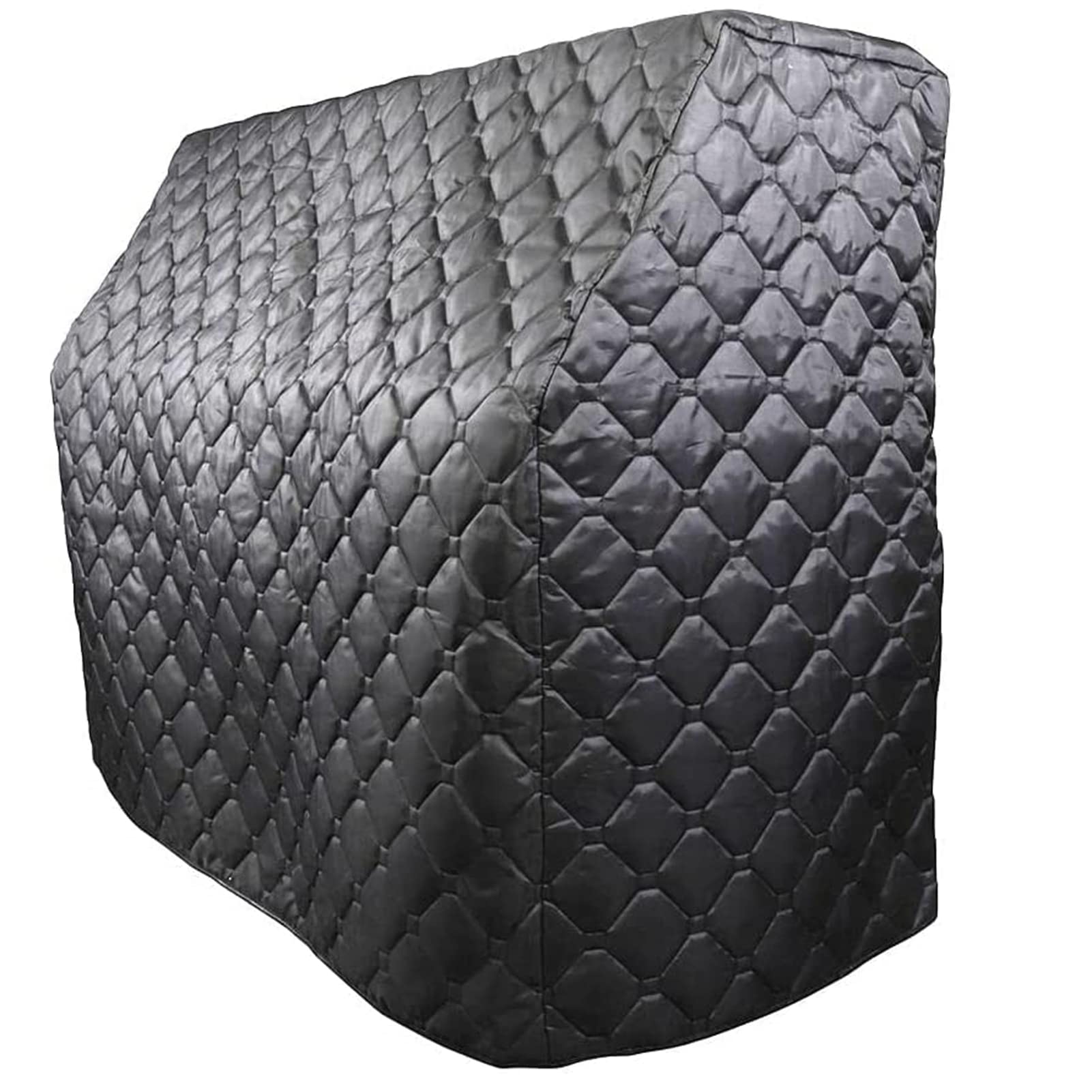 Rvlaugoaa Upright Piano Cover Full Cover Thicken Cotton Lining Waterproof Surface Piano Protection Cover Dust Cover Black Upright Piano Decoration Cover