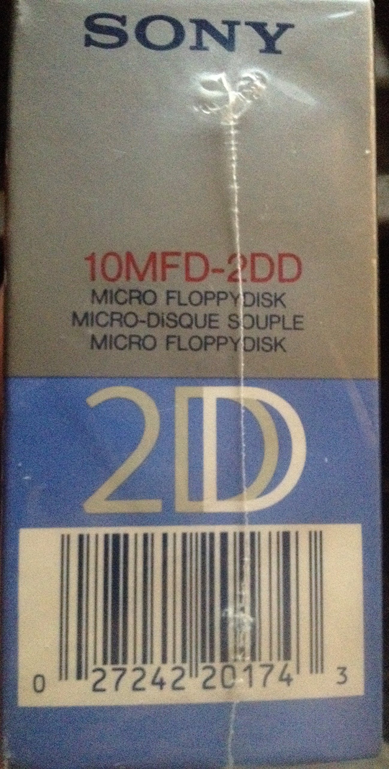 Sony MFD-2DD XT Series Enhanced Performance 3.5-Inch Micro Floppy Double Density Disks 10 Pack