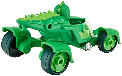 PJ Masks Gekko-Mobile Preschool Toy, Gekko Car with Action Figure, for Kids, Ages 3+