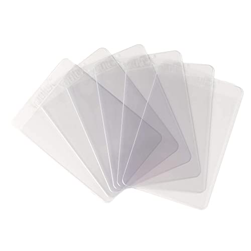 Vault X Wide-Fit Semi-Rigid Card Holders for Trading Cards & Sports Card Grading submissions (50 Pack)