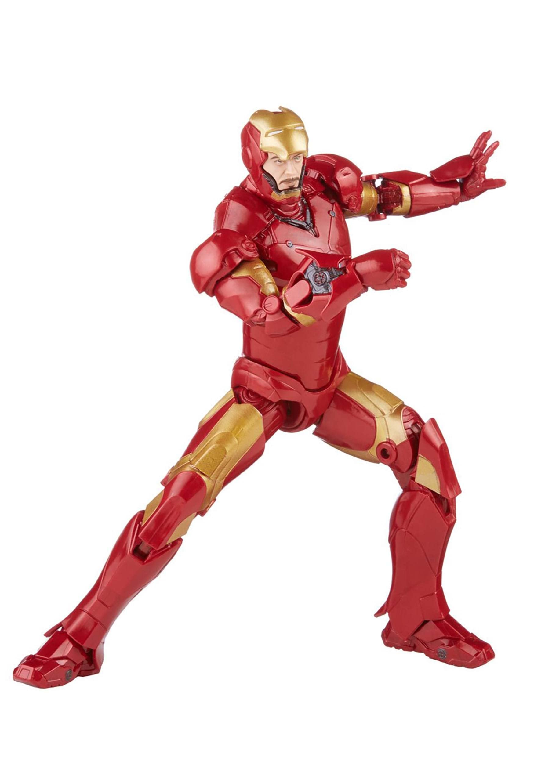 Marvel Hasbro Legends Series 6-inch Scale Action Figure Toy Iron Man Mark 3 Infinity Saga Character, Premium Design and 5 Accessories