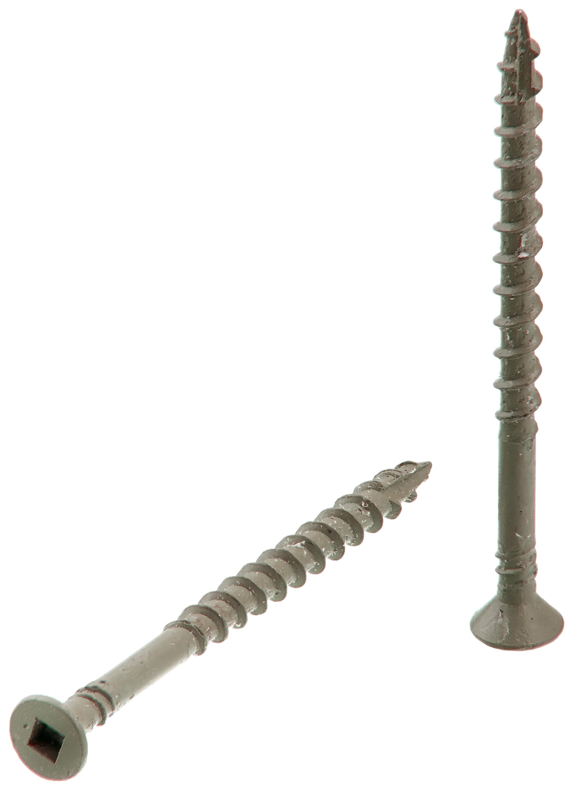 Senco Duraspin Screw Number 8 by 2-1/2-Inch All Purpose Exterior Wood Collated Screw (800 per Box) (08D250W)