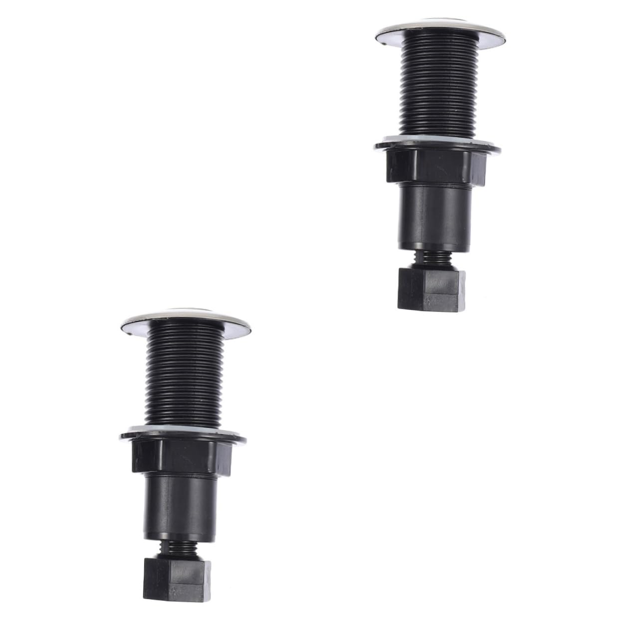 DOITOOL 2pcs Kitchen Air Bathtub Air Garbage ××§××× Disposal Accessories Waste Disposal Tub Bathroom Disposal Air Bathtub Supply Air Button Stainless Steel Component Plastic