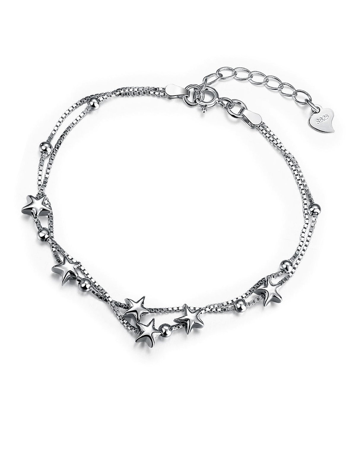 Borong Star Bracelet for Women with 925 Sterling Silver