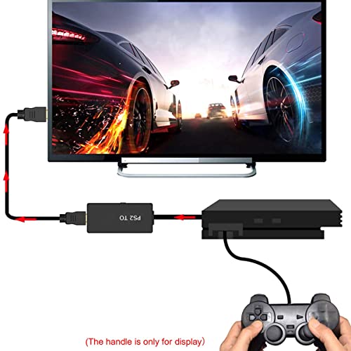 Senzhilin Adapter PS2 To HDMI-compatible Portable Provide Advanced Signal Processing Restore The Original Game Screen