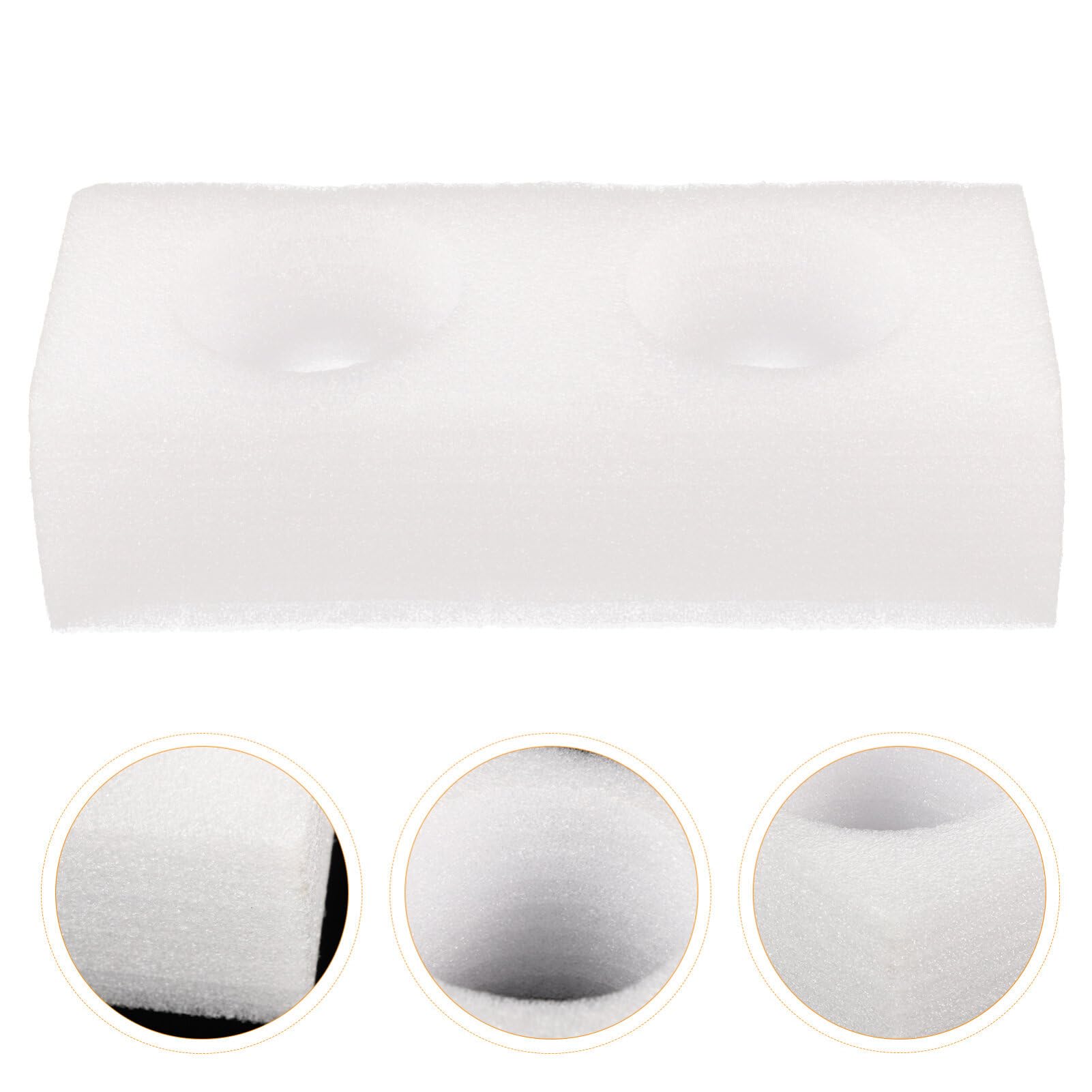 Cabilock 2pcs Takeaway Cup Holder Floating Drink Holder for Pool Coffee to go Carrier Bowl Racks Disposable Coffee Cups Coffee Cup Carrier Tray White epe Pearl Cotton Packing car take