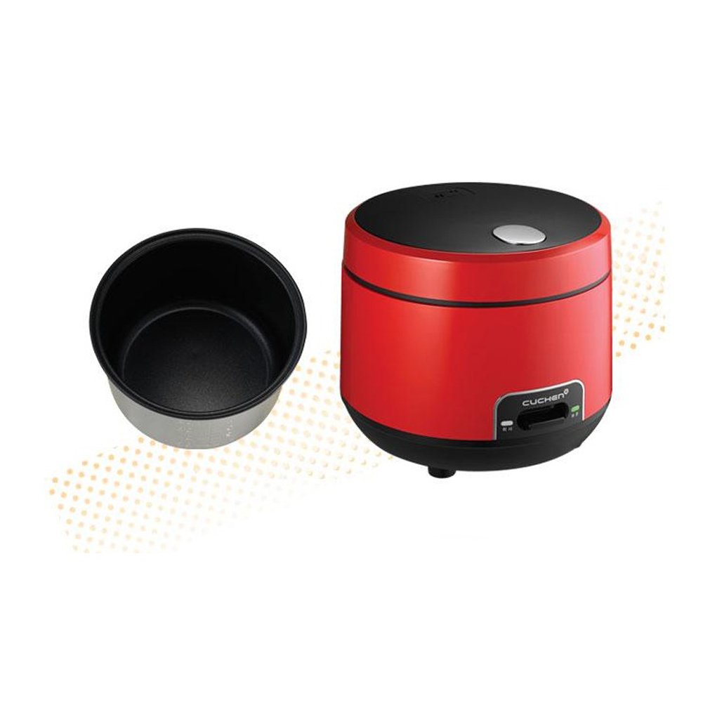 Cuchen Rice Cooker Cuchen CJE-A0601 for 6 Persons Steamer Lihom Cuchen 220V (Red)