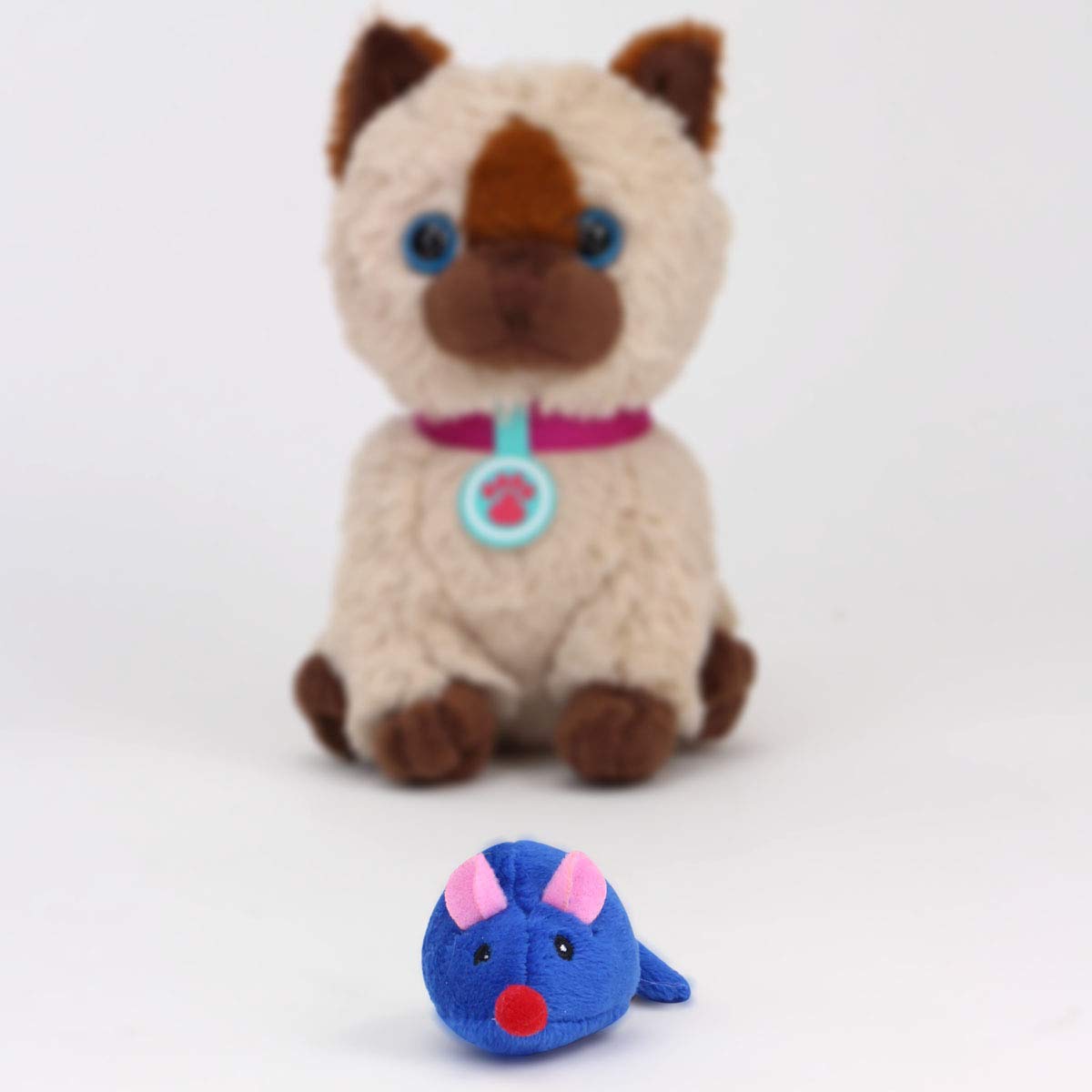 Sophia's Tan Plush Kitten, Bed, Food Bowl and Accessories Set for 18" Dolls, Multicolor