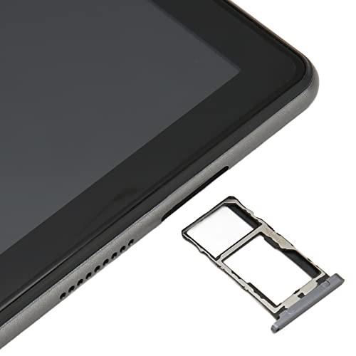 Cosiki 4G LTE Tablet, Dual Card Slots 6000mAh Battery 10.1 Inch IPS Octacore CPU US Plug 100-240V (US Plug)