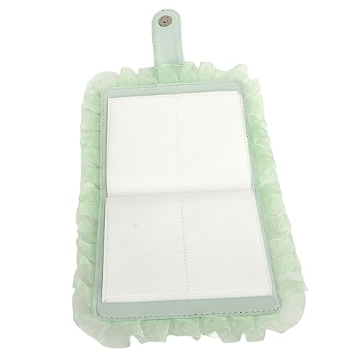 Camera Picture Holder, Universal Mini Film Photo Album with Cute Lace for Display (Green)