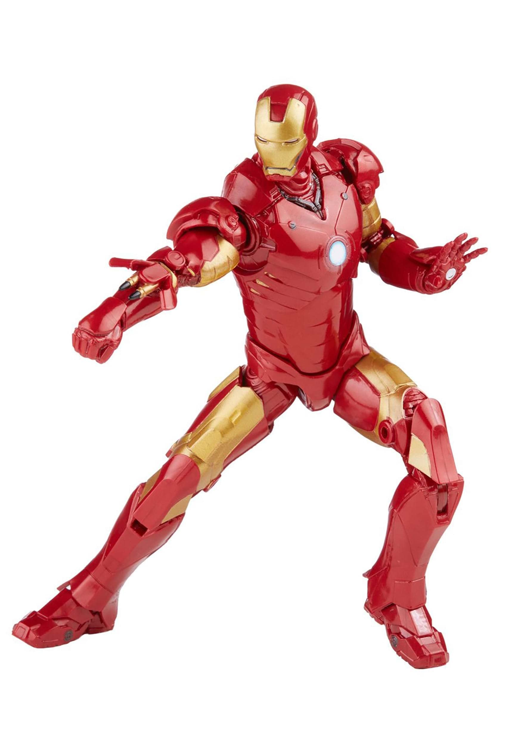 Marvel Hasbro Legends Series 6-inch Scale Action Figure Toy Iron Man Mark 3 Infinity Saga Character, Premium Design and 5 Accessories