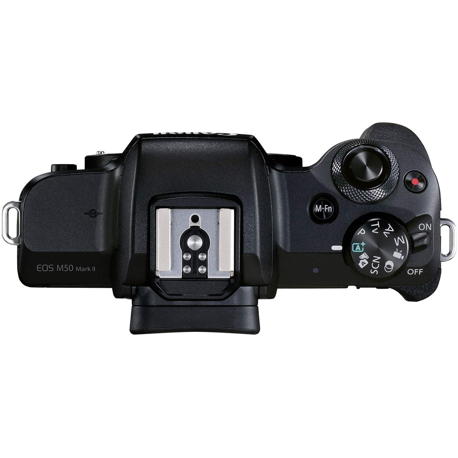 Camera EOS M50 Mark II Mirrorless Digital SLR with 15-45mm Lens Kit (Black) + 64GB Memory Card + Card Reader + Photo Bundle