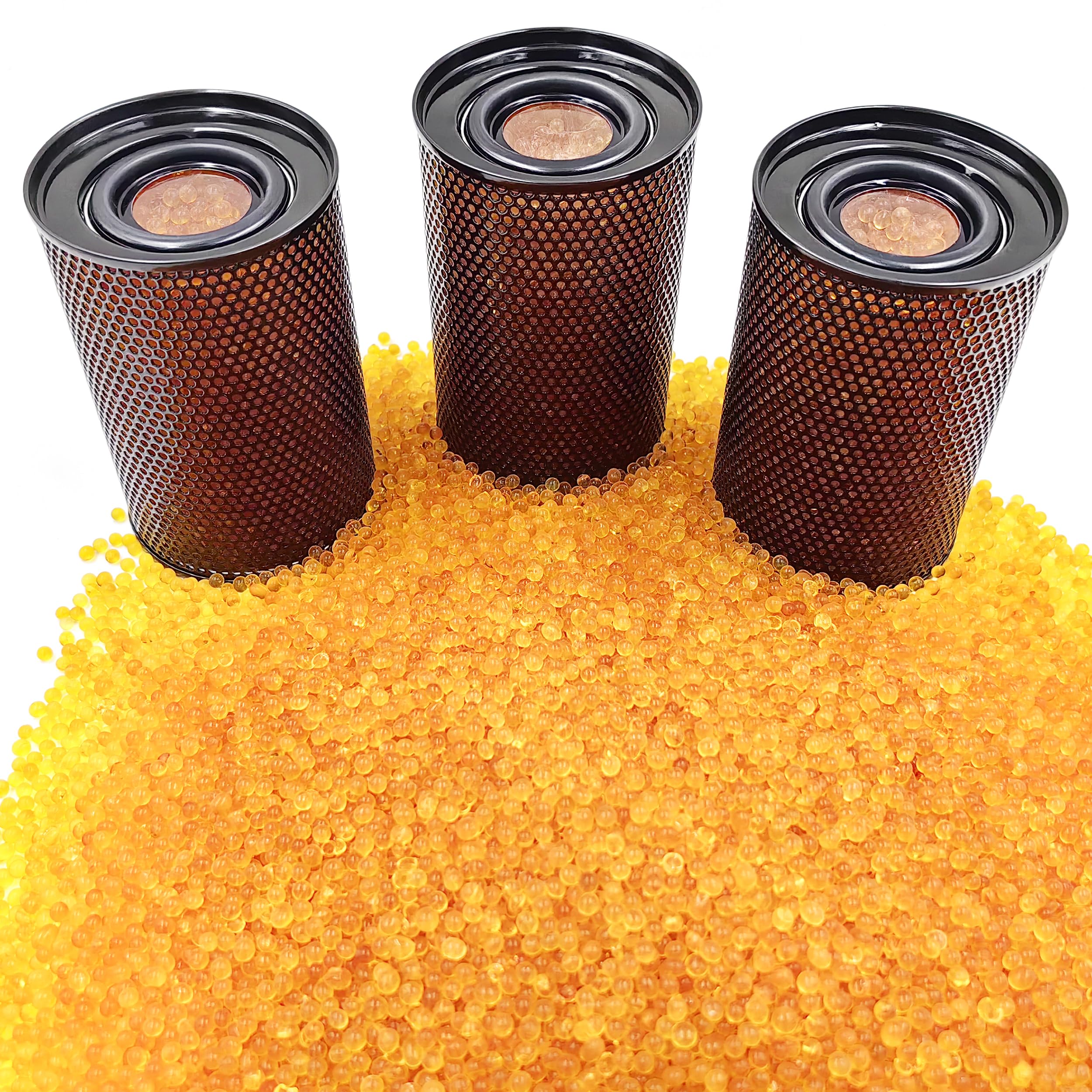 Dehumidifier for Gun Safe, Moisture Absorbers, ECCEPOPU 200g Reusable Desiccant Canister for Safe, Cabinet, Tool Box(3 Units)