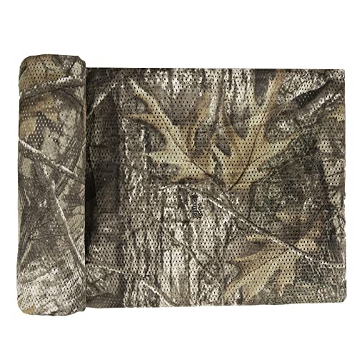 LOOGU Camo Netting, Duck Blinds Cover, Quiet Mesh Net, Camouflage Netting Cover Army Military 59" W Mesh Fabric Cloth Material for Hunting Blind