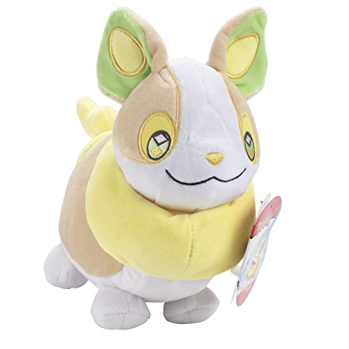 Pokemon 8" Yamper Plush - Officially Licensed - Sword and Shield - Authentic Soft Stuffed Animal Toy Figure - Valentine's Day & Easter Basket Stuffer Gift for Kids, Boys, Girls - 2+