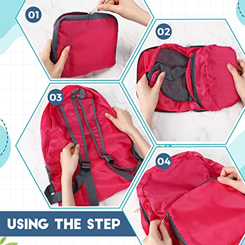 Jexine 10 Pcs Backpacks Bulk 16.5 Inch Lightweight Backpacks Student School Book Bag Book Bags for Kids for Travel (Multicolor)