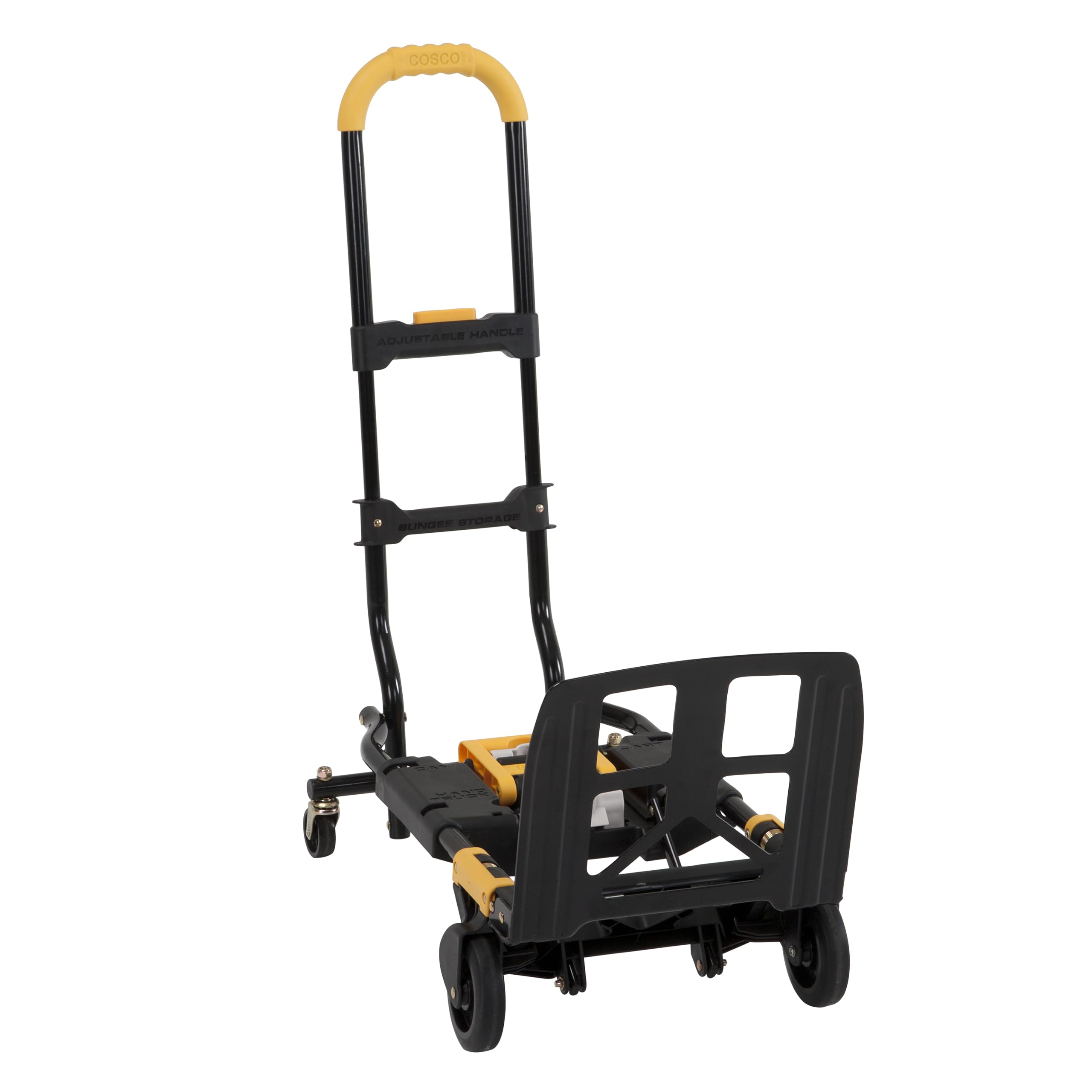 COSCO 12225YGB1E 300 lb 2-in-1 Folding Hand Truck and 12222PBG1E 300 lb Shifter Folding Hand Truck Cart Bundle