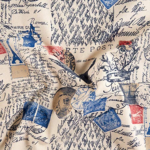 Premier Prints Amore Primary/Natural, Fabric by the Yard