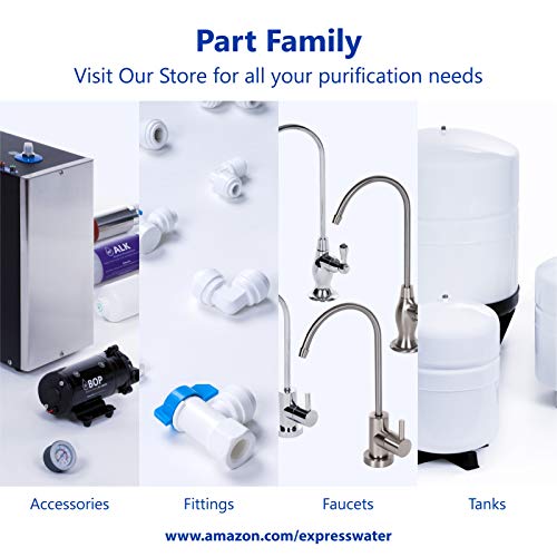 Express Water Female Standard Reverse Osmosis RO Membrane Housing 1/8" Thread Connection