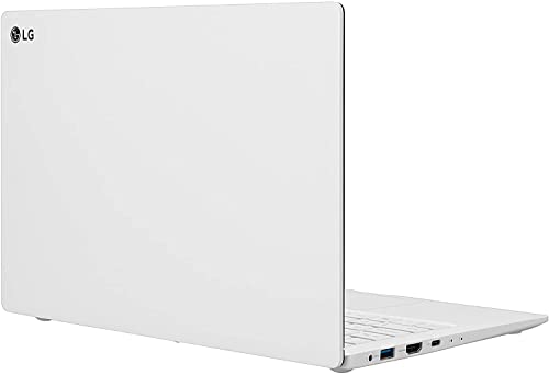 LG Ultra 13.3" FHD (1920x1080) IPS Laptop | AMD Ryzen 5 4500U 6-Core | AMD Radeon Graphics | Backlit Keyboard | Wi-Fi 6 | Bluetooth 5.1 | USB-C | 8GB DDR4 512GB SSD | Win11 Home | White