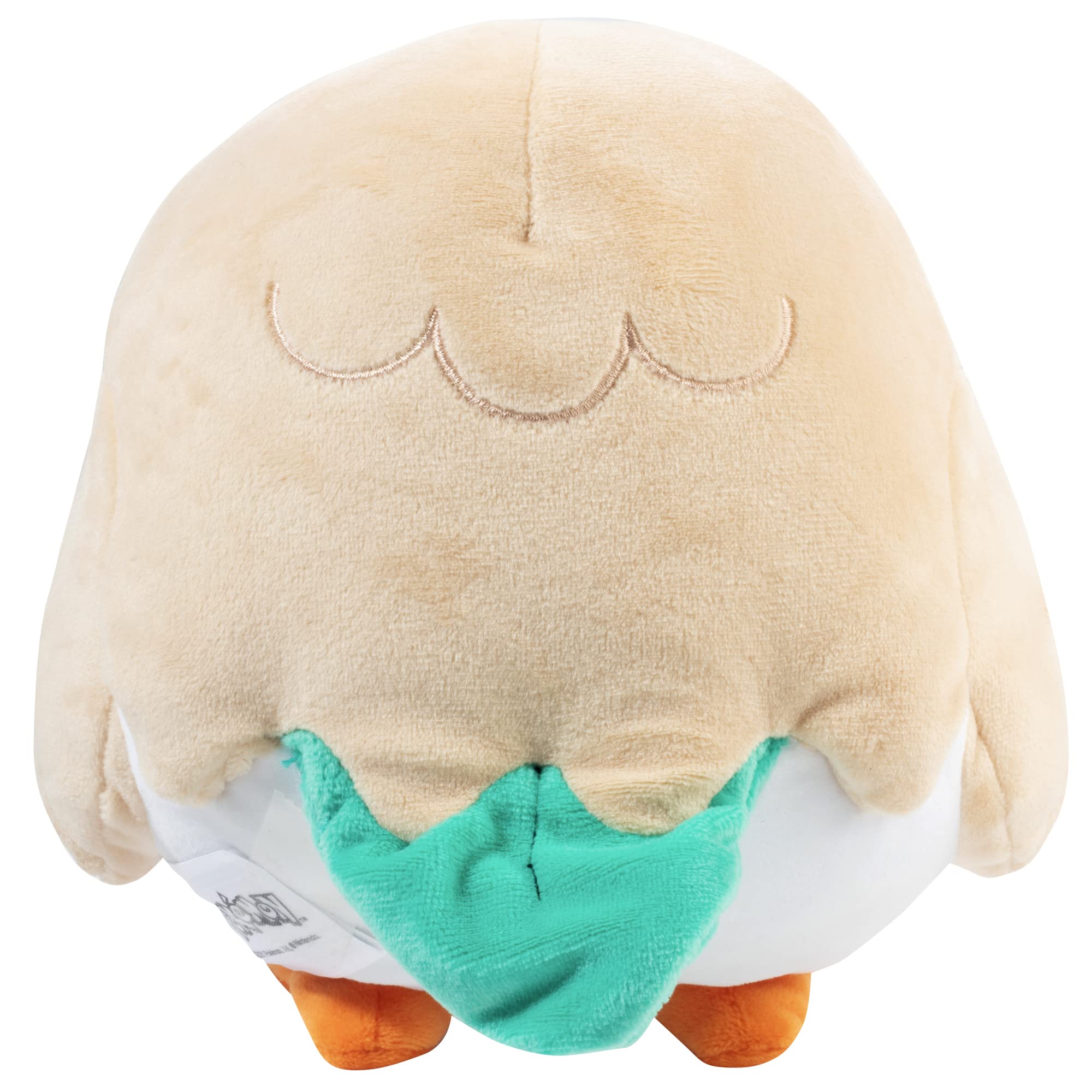 Pokemon Legends: Arceus 8" Rowlet Plush - Officially Licensed - Authentic Soft Stuffed Animal Toy Figure - Valentine's Day & Easter Basket Stuffer Gift for Kids, Boys, Girls - 2+