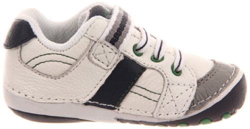 Stride Rite boys Srt Soft Motion Artie Athletic Sneaker, White/Navy, 3.5 Infant US