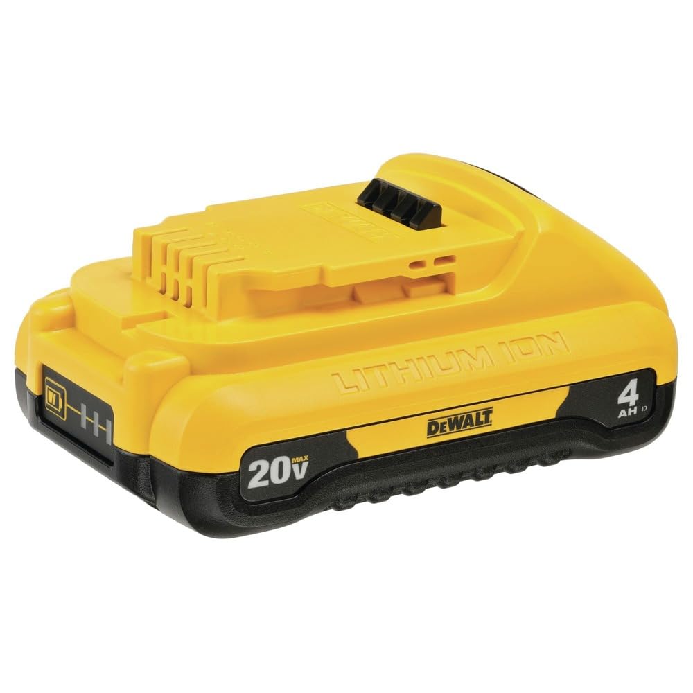 Dewalt DCCS623BDCB240C-BNDL 20V MAX Brushless Lithium-Ion 8 in. Cordless Pruning Chainsaw and 20V MAX 4 Ah Lithium-Ion Battery and Charger Starter Kit Bundle